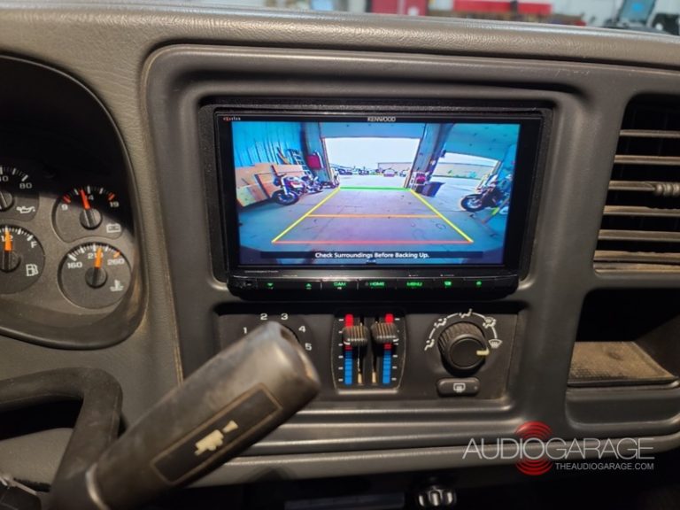 Radio and Backup Camera Upgrade for Chevy Silverado Pickup Truck